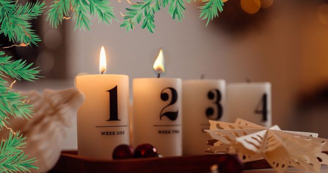 Gyertyák jelentése az adventi koszorún